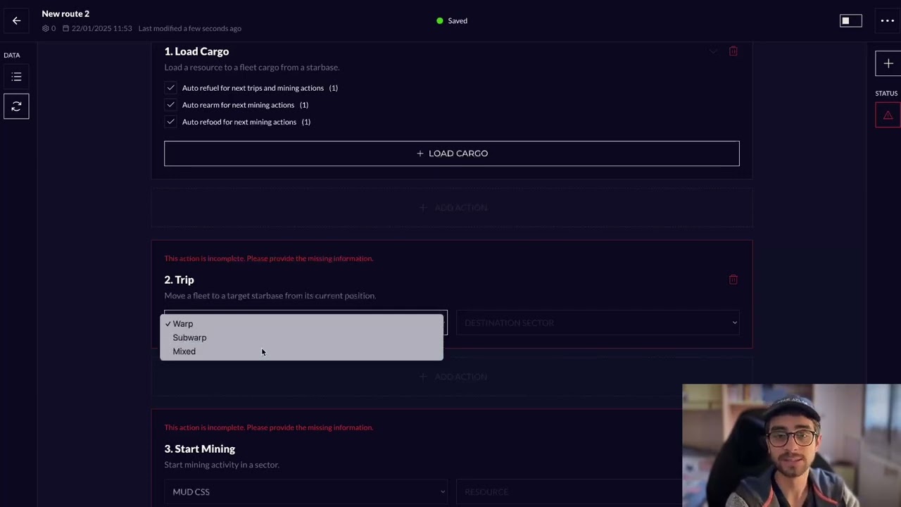 How to create a trip mining route - Atom Tutorial #3