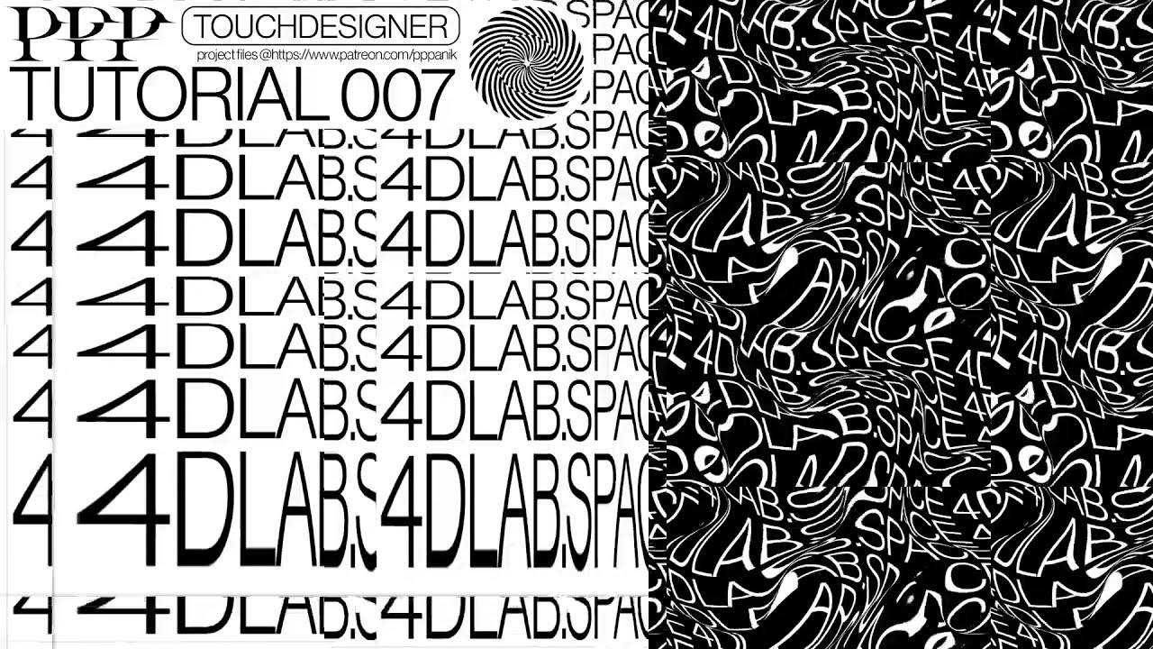 TOUCHDESIGNER TUTORIAL - GRID DISPLACEMENT