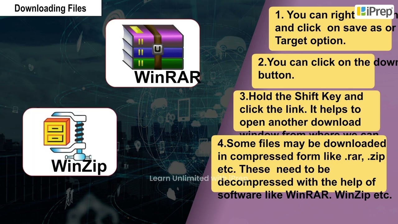 Downloading Files | The Internet | Computer | iPrep