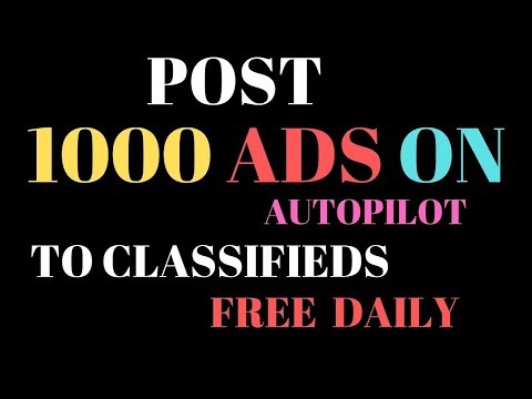 Free Classified Ads Posting Sites 2020 | classified ads software | classified ads websites | USA UK