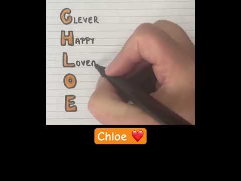 Meaning of the name CHLOE #meaning #name #chloe