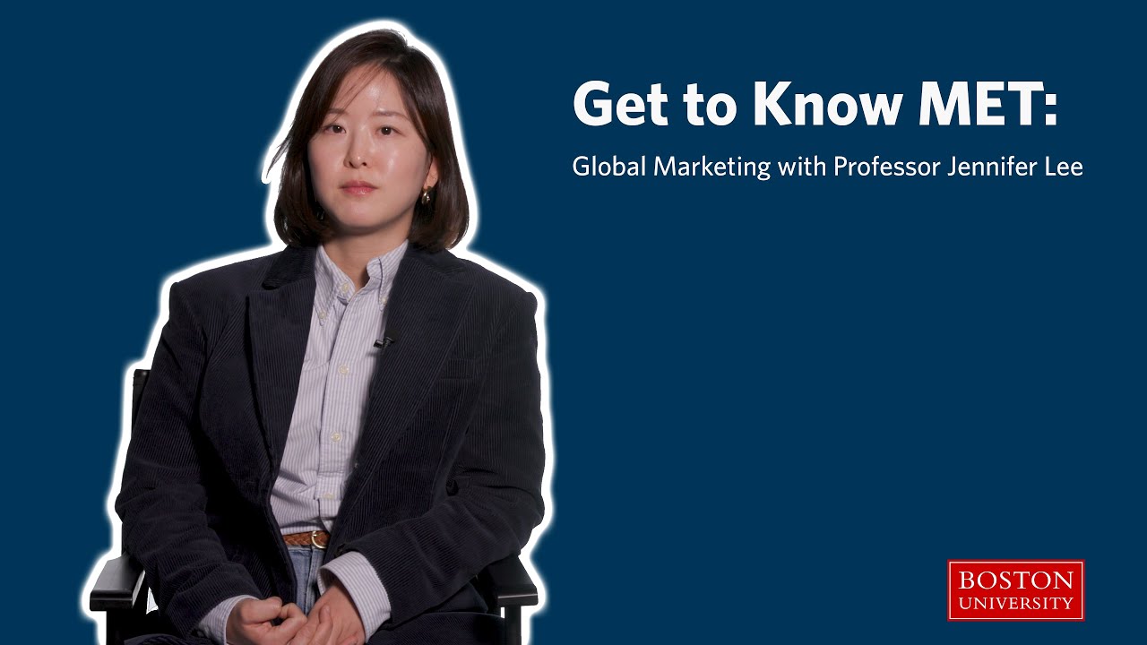 Get to Know MET: Global Marketing with Professor Jennifer Lee