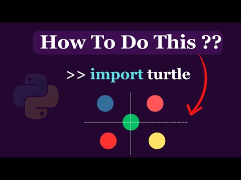 Python Turtle Graphics - Patterns | Drawing Different Shapes
