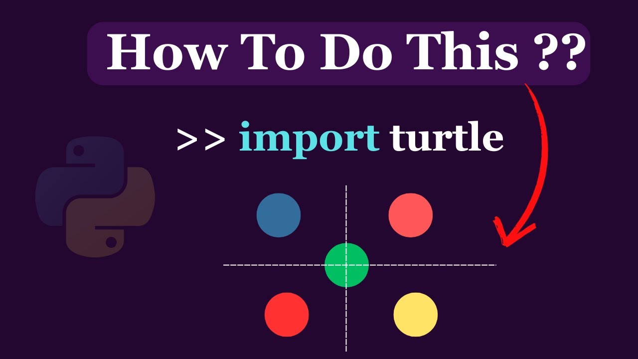 Python Turtle Graphics - Patterns | Drawing Different Shapes