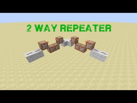 2 way repeater Minecraft Project