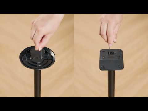 HWS1008BK Speaker Stand Pair for Sonos Era 100 and Era 300 Installation Video