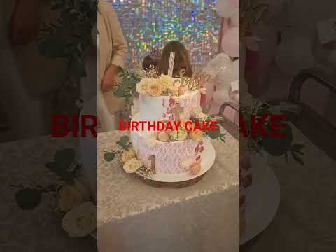 Birthday cake for 1st.Birthday sofia #shortsvideo