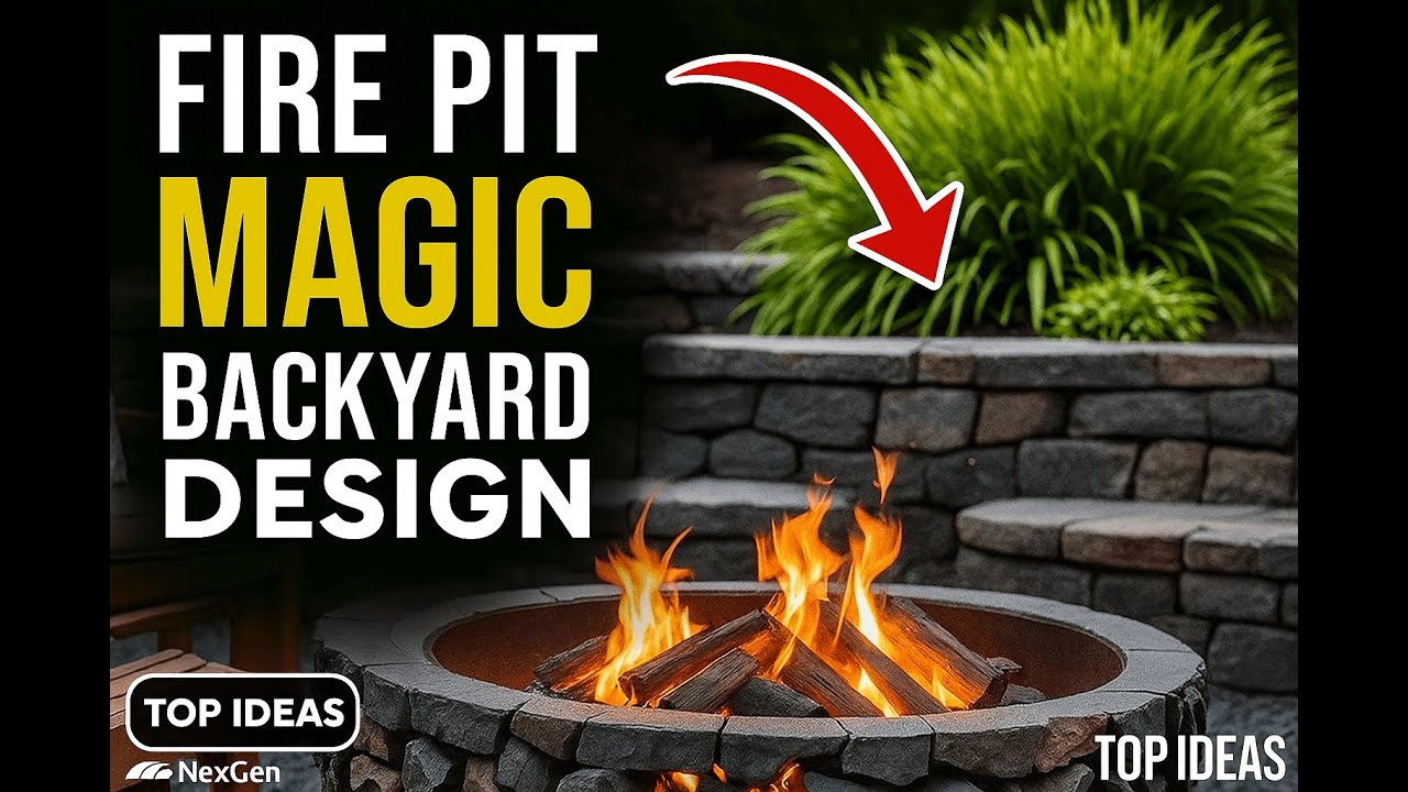 Stunning Fire Pit Designs | Transform Your Backyard