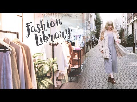 Borrowing Clothes from a Library