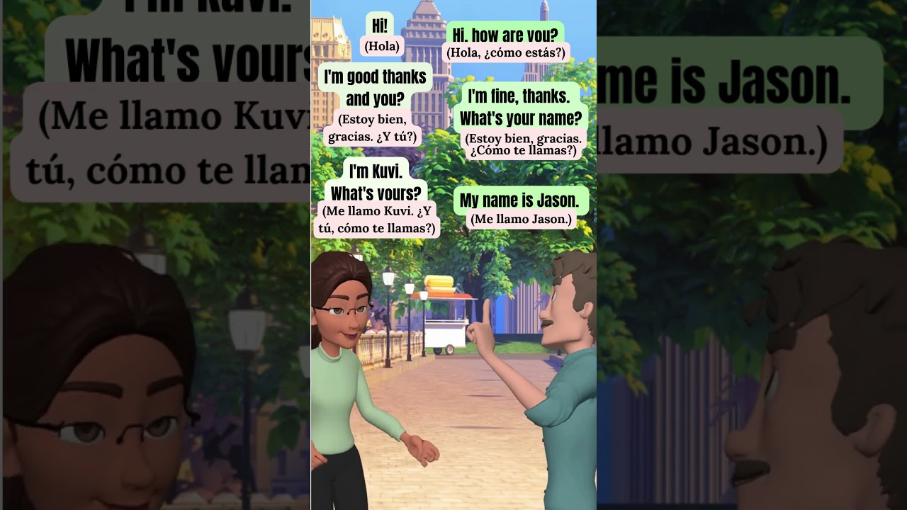 APRENDER INGLÉS: Conversación corta y fácil en Inglés para principiantes ~ #learnenglish