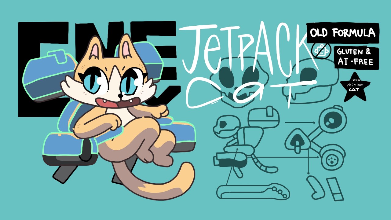 ENEMY JETPACK CAT (OVERWATCH ANIMATION)