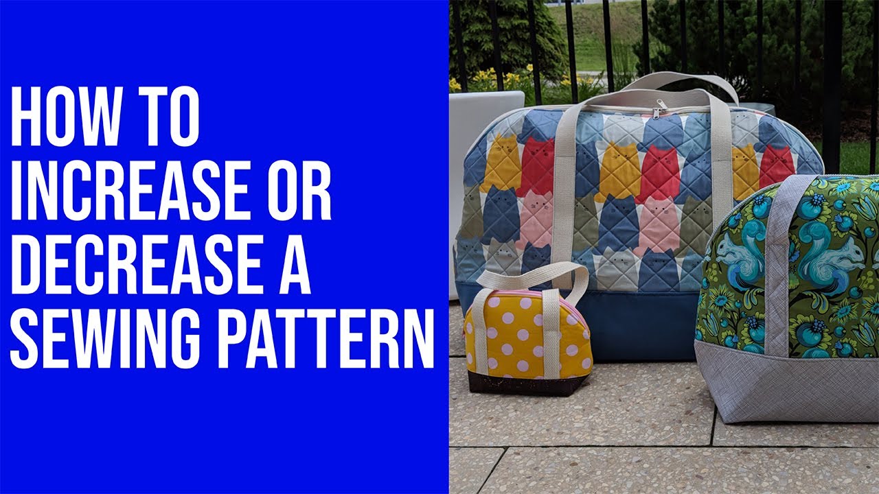 How to Increase or Decrease a Sewing Pattern