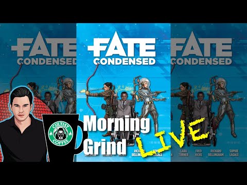 Fate Condensed RPG - Investigation and How to Play - Morning Grind # 057 (30 Dec 2022)
