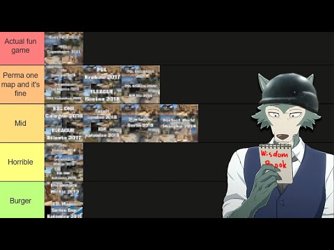 Every map pool ranked from worst to best *CS:GO/CS2*