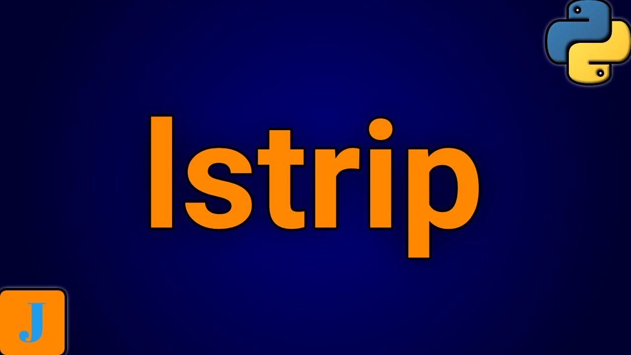 Python String lstrip