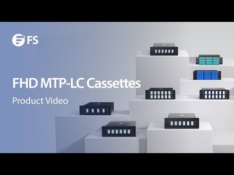 FHD High-Density MTP-LC Cassettes Product Video | FS