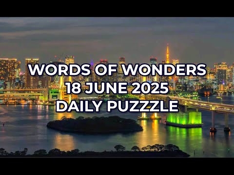 Words of wonders zen, guru, search, crossword: 18 June 2025