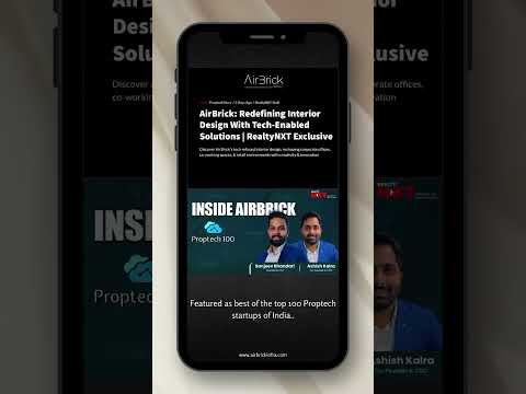 Honored to be featured as best of the top 100 Proptech startups of india in @realtynxt