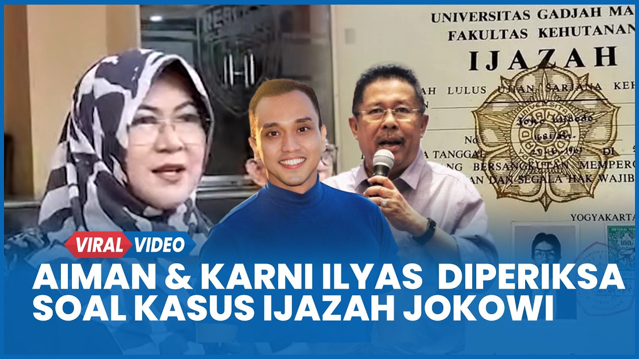 Aiman dan Karni Ilyas Ikut Diperiksa soal Kasus Ijazah Jokowi, Begini Respons Dokter Tifa