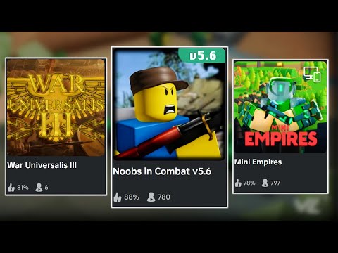 I Played 4 Strategy Games You've Never Heard of on Roblox