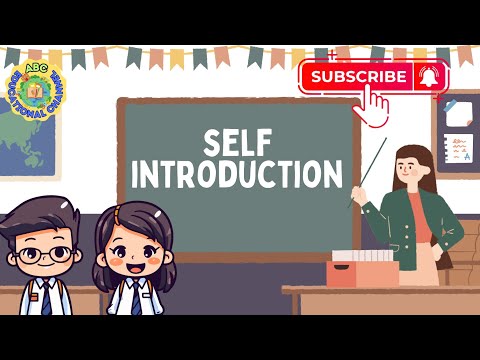 My Self | Self Introduction for Kids | Speaking Practice | ESL