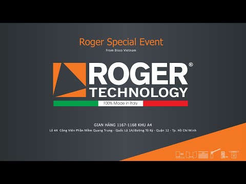 Roger Technology - Cổng tự động số 1 ITALIA