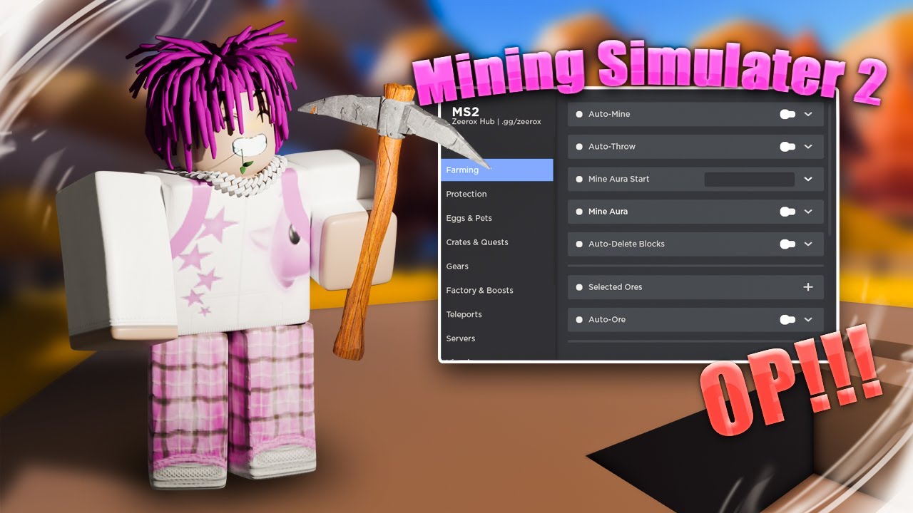 [OP] Mining Simulator Script 2 *Pastebin 2022*