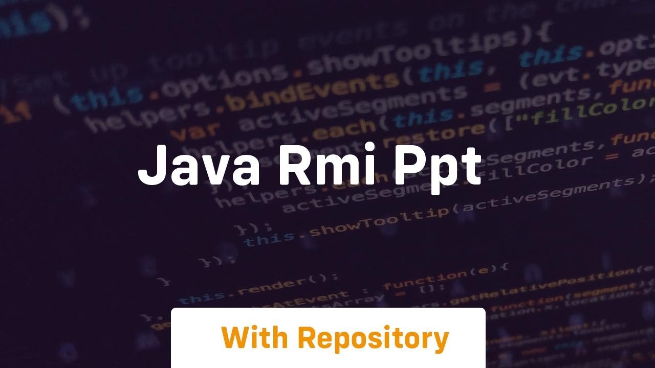 java rmi ppt