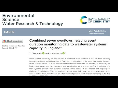 Combined sewer overflows (CSOs) explained