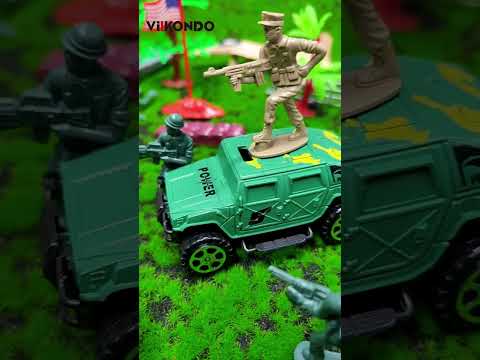 Experience the thrill of combat with this army men playset! #Jeutoys#armymen#toysoldiers#model