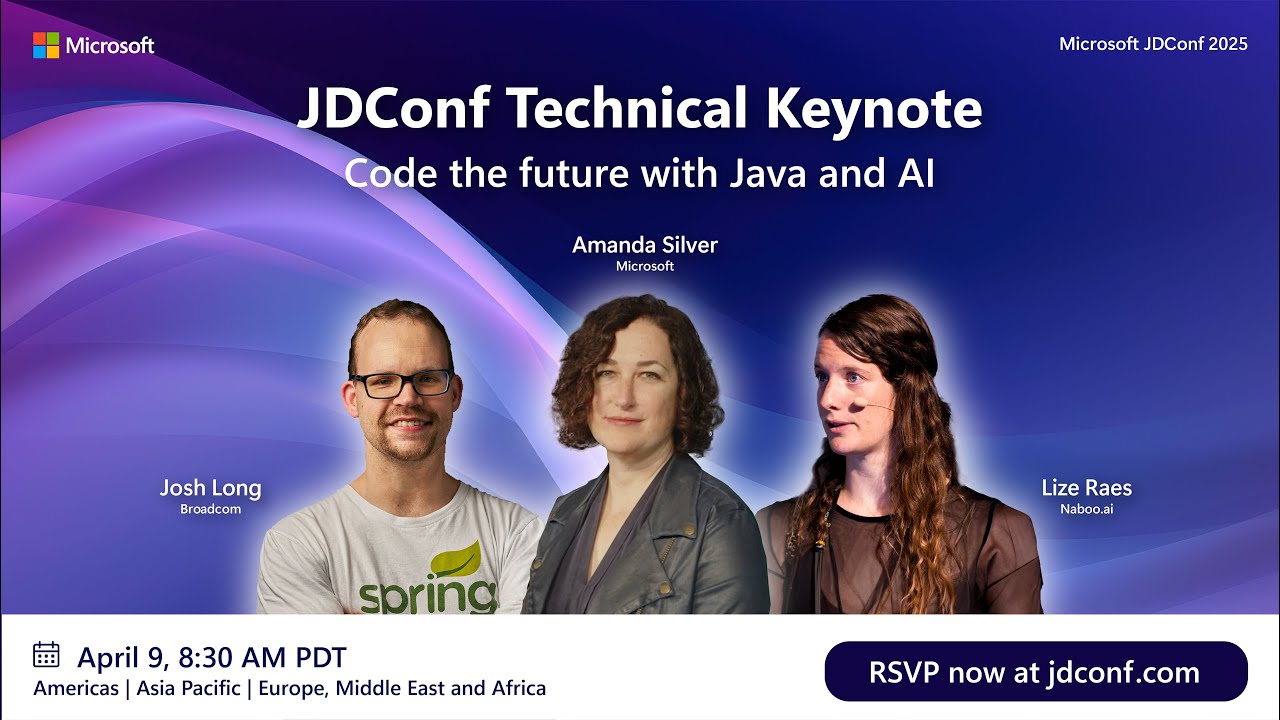Keynote   Code the Future with Java and AI