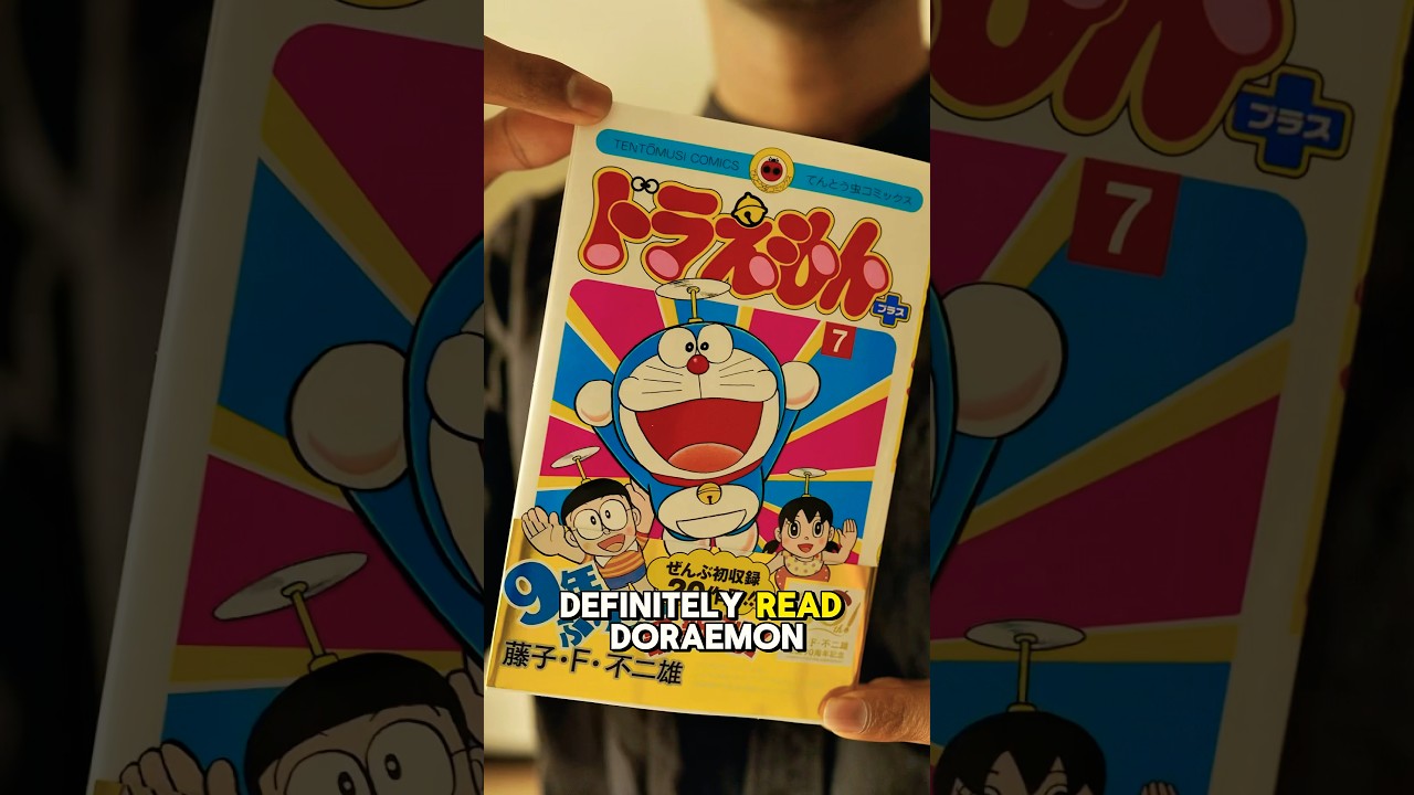 Beginner Japanese manga recommendation- Doraemon #shorts #manga #beginners #doraemon #nobita