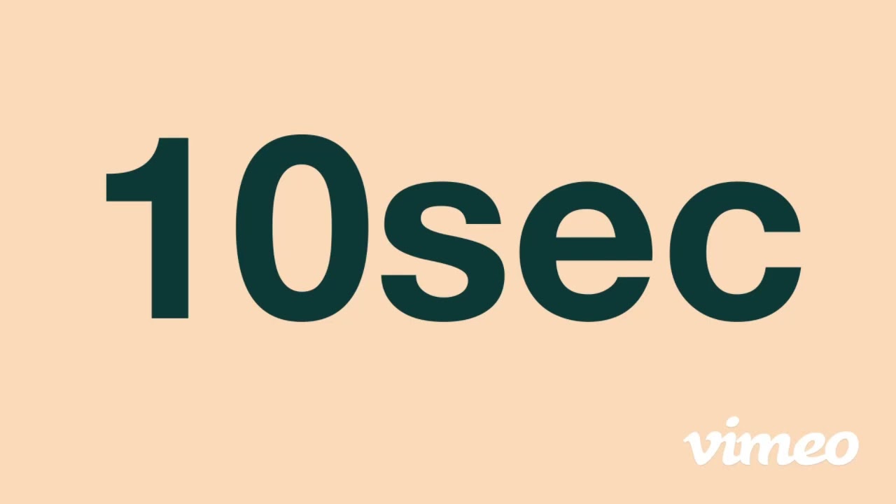 10sec Vimeo Create