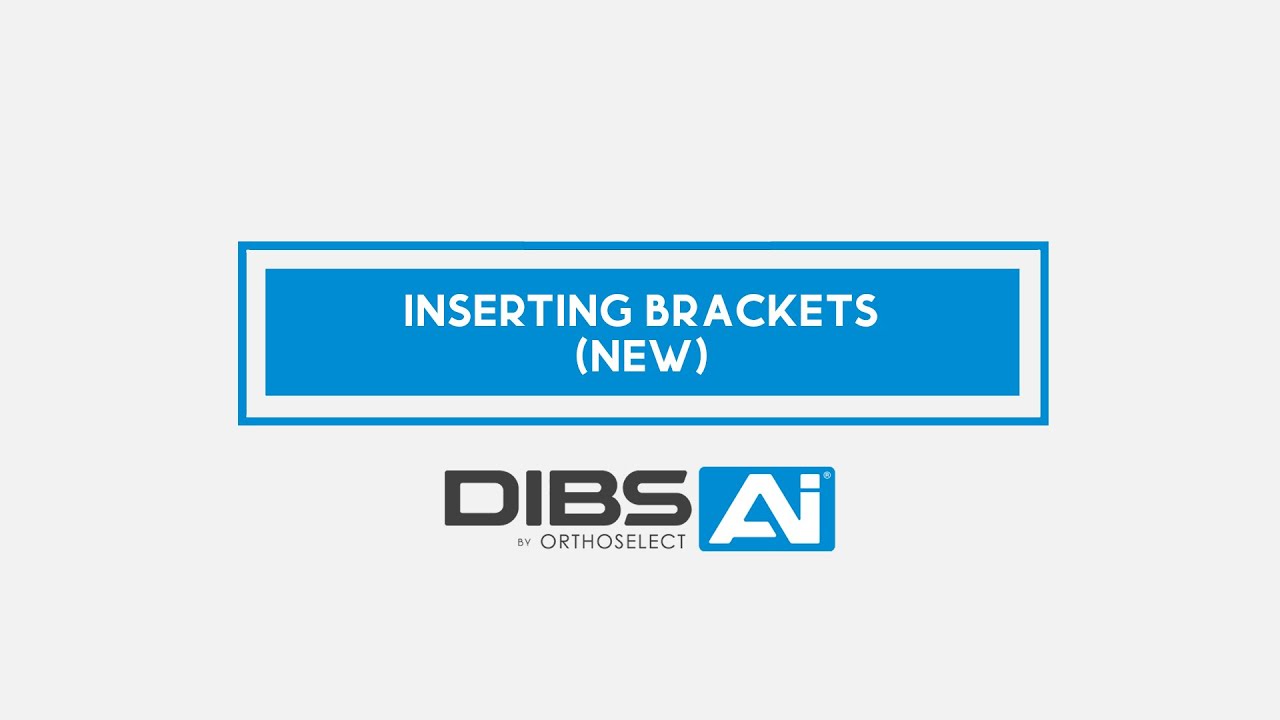 Inserting Brackets Tutorial (New)