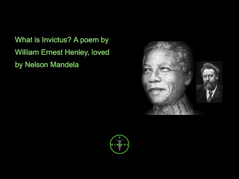 What is Invictus? A poem by William Ernest Henley, loved by Nelson Mandela