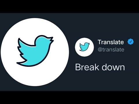 Break down Meaning in English