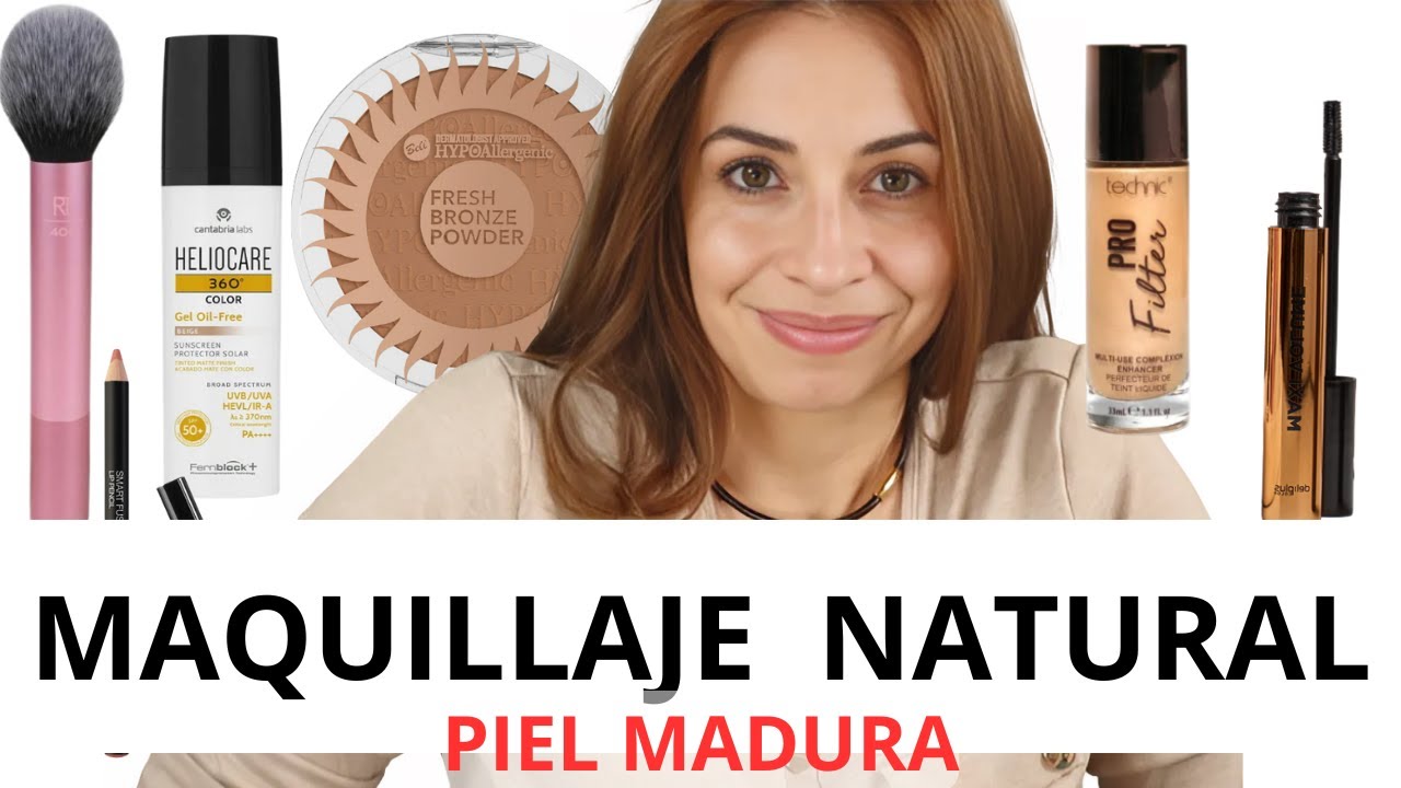 Maquillaje fácil para piel madura en solo 5 pasos
