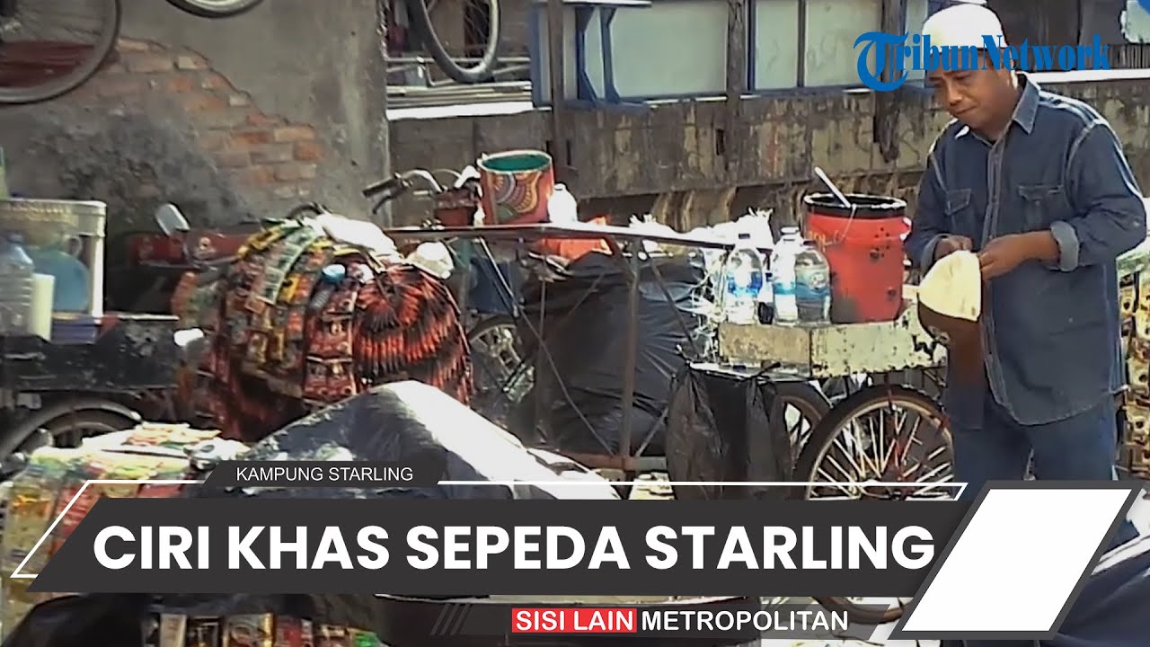 Ciri Khas Sepeda Pedagang Starling di Kampung Senen, Miliki Boks ...