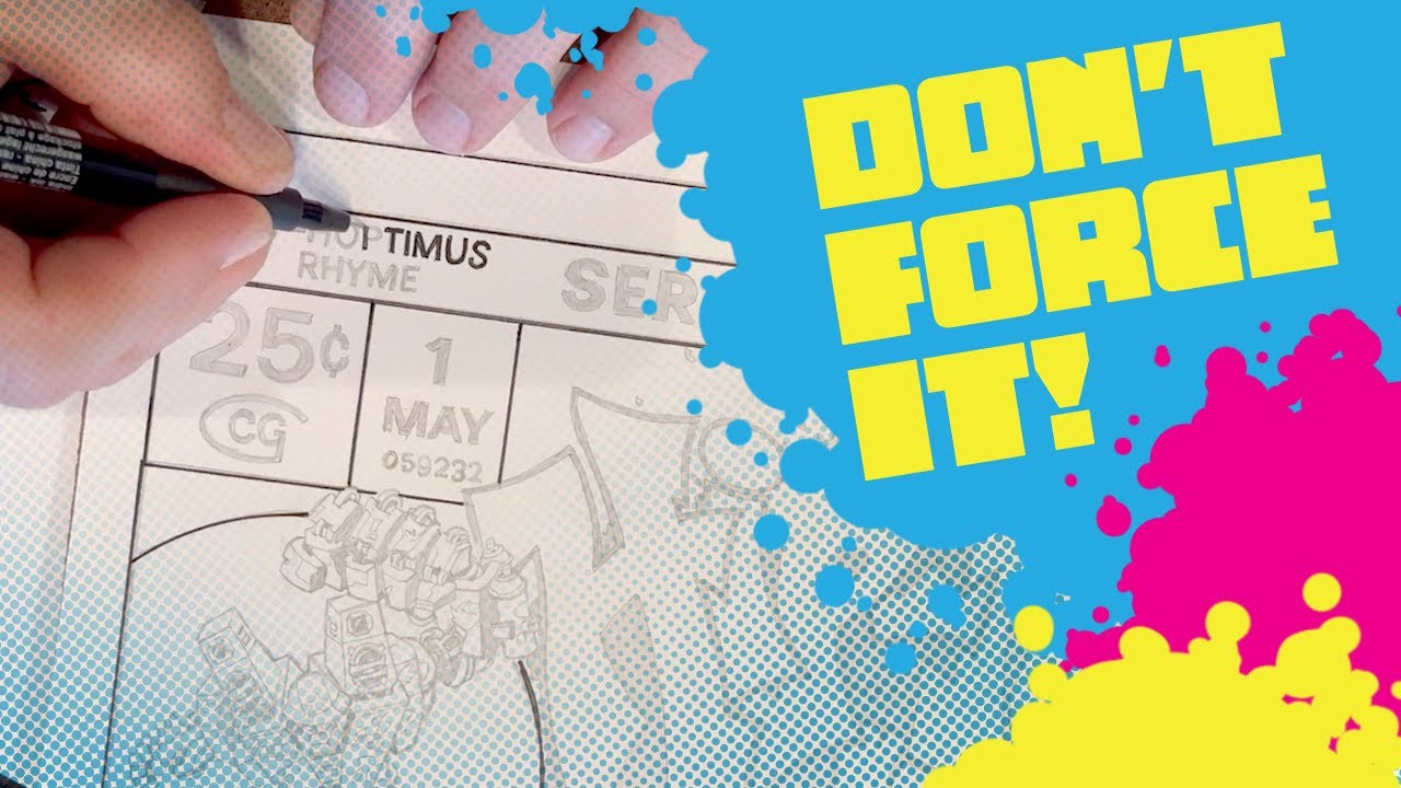 Stop Trying To Force Your Comic Art Style! (Do This Instead)