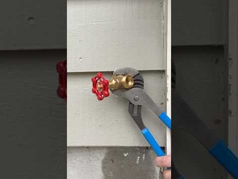 Fast and Easy Hose Bib Change Out! #plumbing #diy #helpingothers