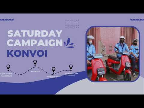 Pakai motor listrik bisa riding keliling Jakarta? | #saturdaycampaign6 #sepedamotorlistrik #oyika