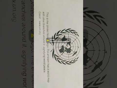 LOGO OF THE UNITED NATIONS🇺🇳 AND IT'S MEANING.