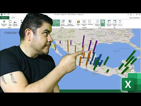 Graficar mapas 3D en Excel usando Power Map – EXCELeINFO