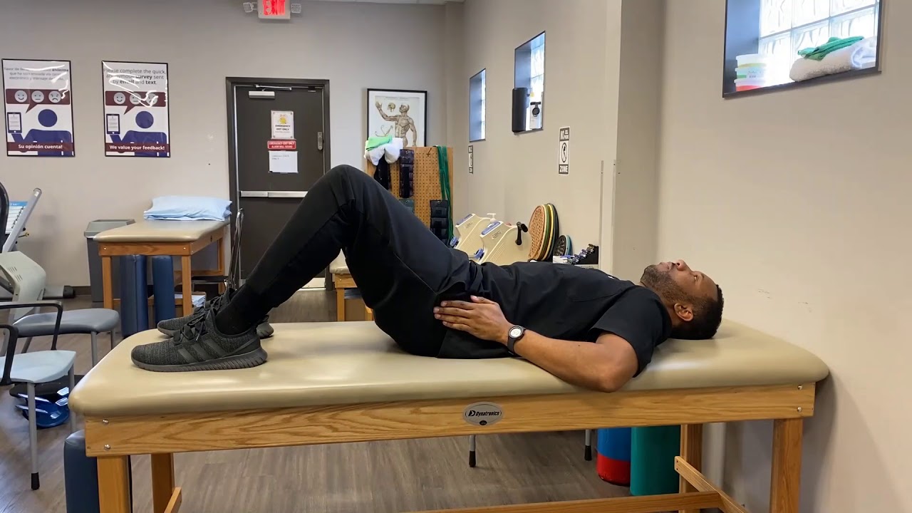 Supine Pelvic Tilt