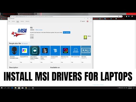 🖥️ How to Install MSI Drivers for Laptops (Windows 10/11)