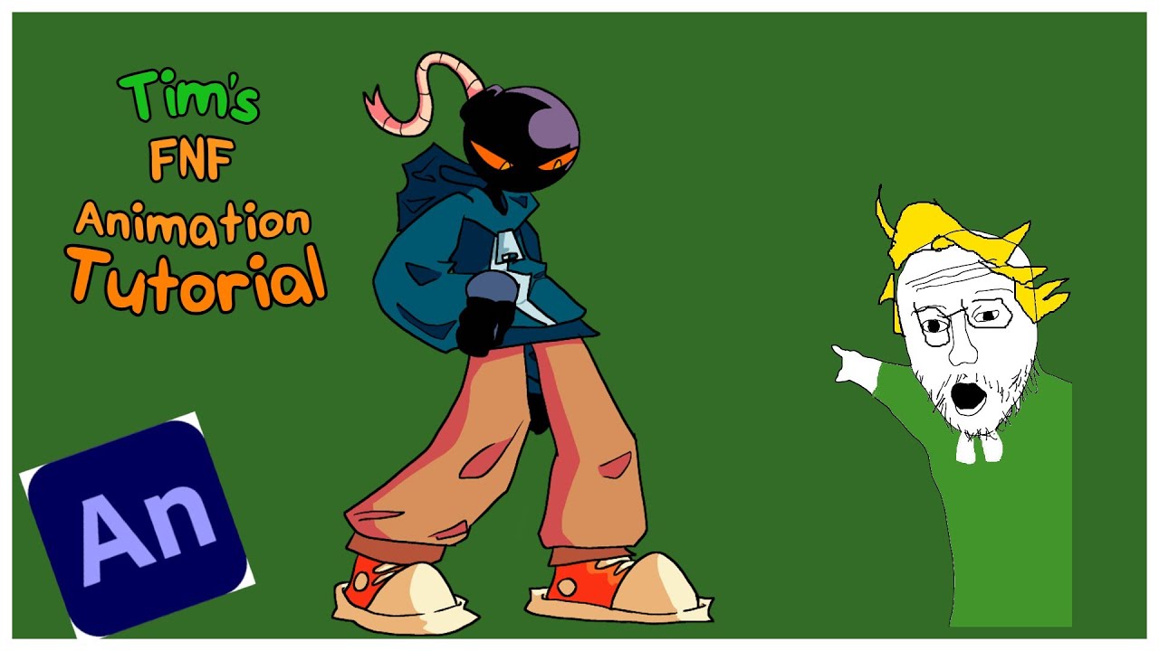 Tim's FNF Animation and Adobe Animate Tutorial | Idle and Setup