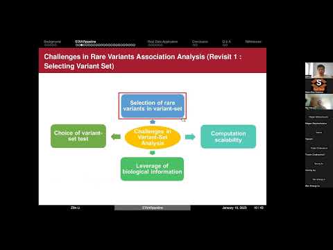 [Zilin Li] STAARpipeline: a framework for detecting noncoding rare variant associations of WGS study