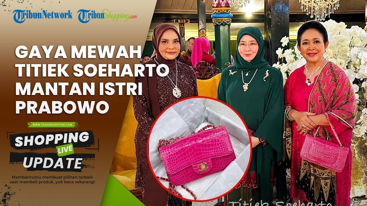 Tak Kalah dari Selvi Ananda, Intip Koleksi Tas Mewah Titiek Soeharto ... Tak Kalah dari Selvi Ananda, Intip Koleksi Tas Mewah Titiek Soeharto ...