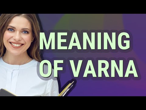 Varna | meaning of Varna
