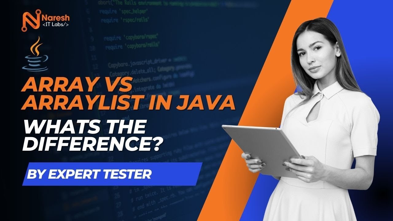 Session 12 | Java for Selenium | Array VS ArrayList in Java - What's the Difference?